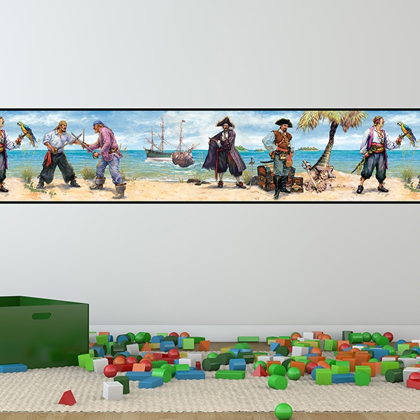 Seamless wall decals & wall stickers for kids - Muraldecal