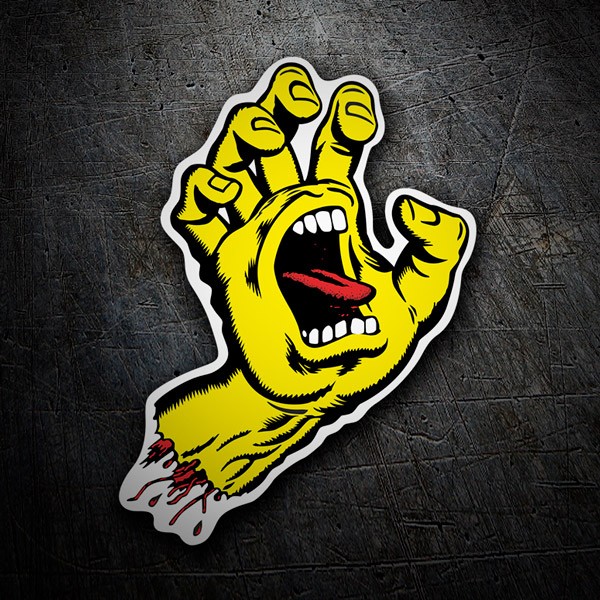 Santa Cruz Screaming Hand Logo