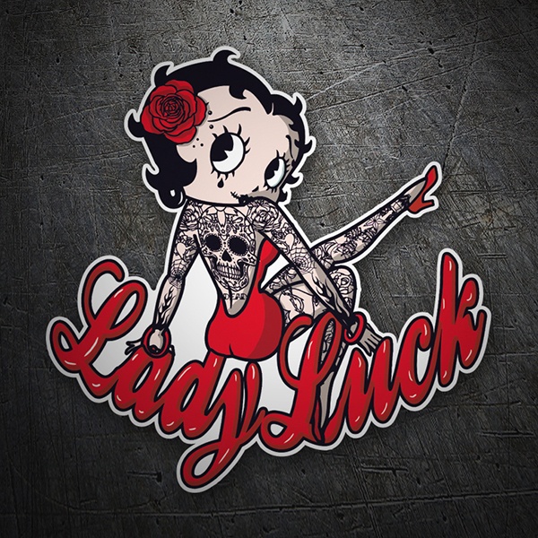 Pin-up wall stickers