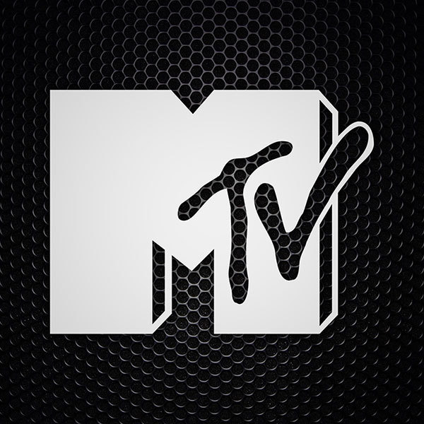 Sticker MTV Logo | MuralDecal.com