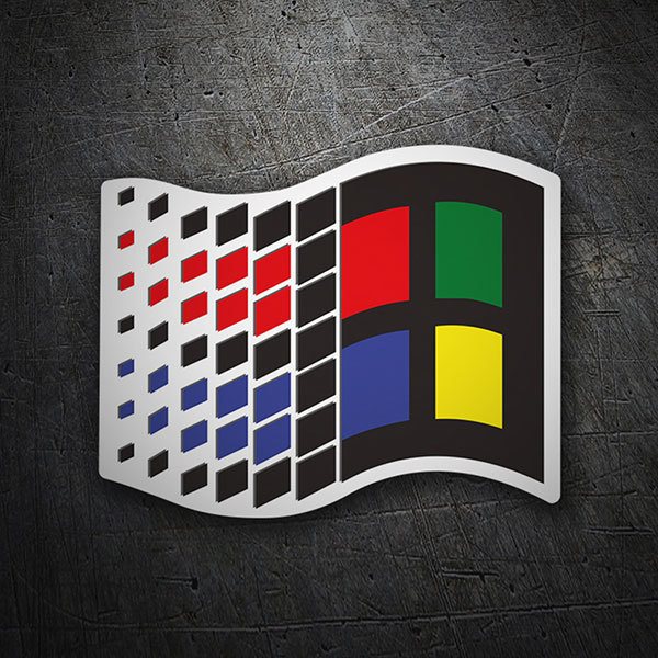 Sticker Microsoft Windows 95 | MuralDecal.com