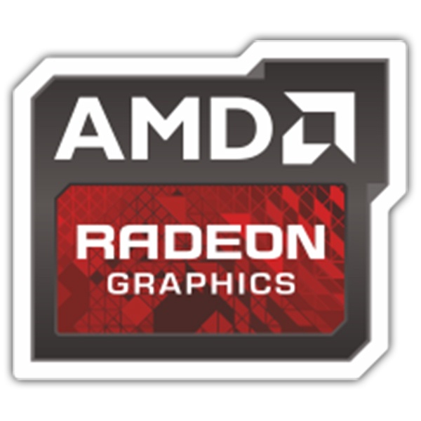 Sticker AMD Radeon Graphics | MuralDecal.com