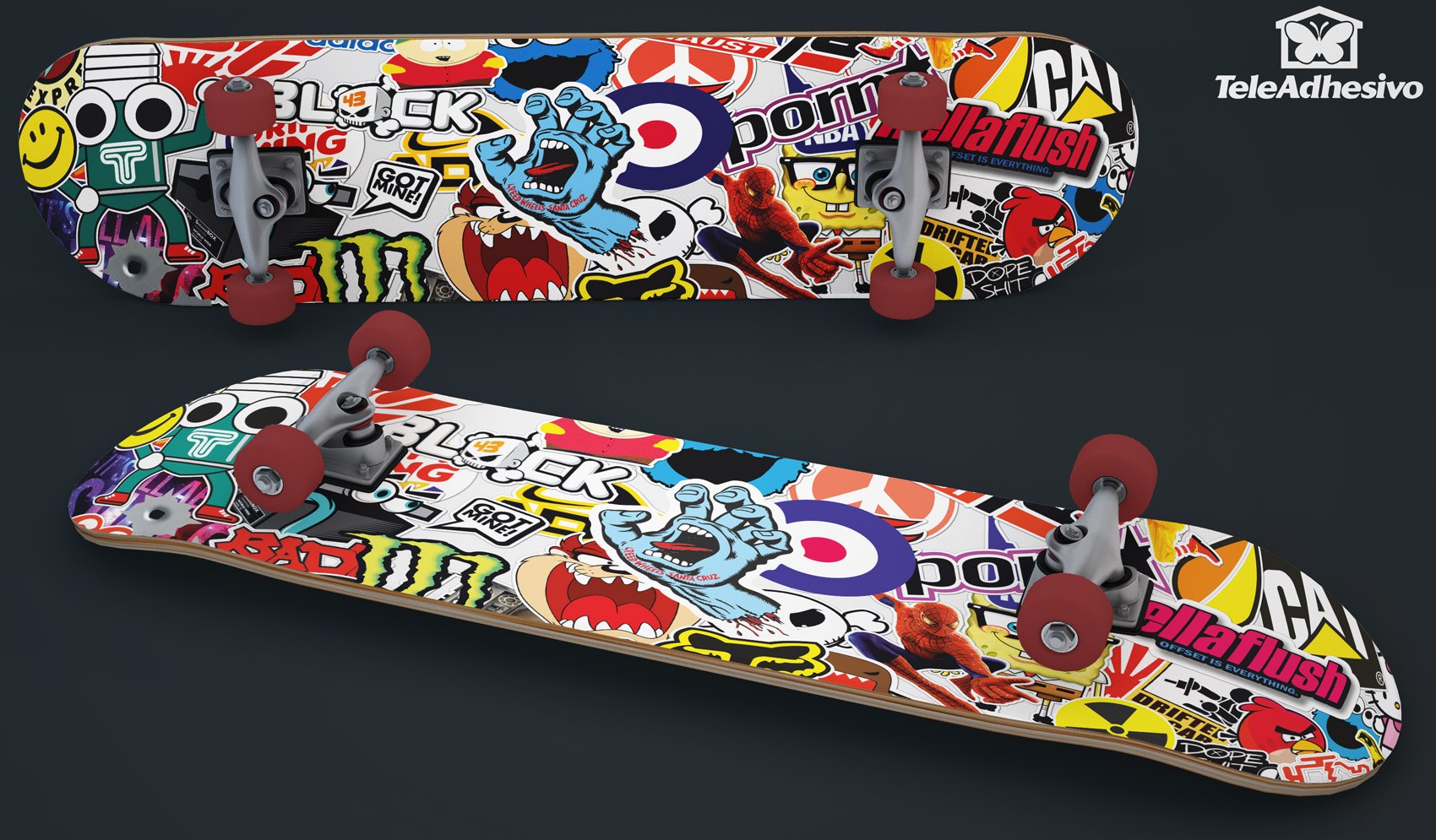 Sticker Bomb | MuralDecal.com