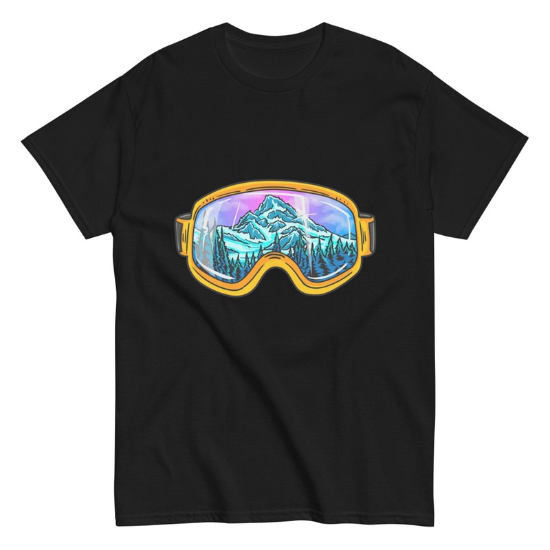 Ski Goggles Mountain | MuralDecal